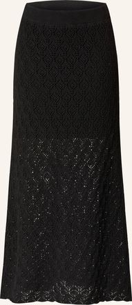 Selected Strickrock schwarz