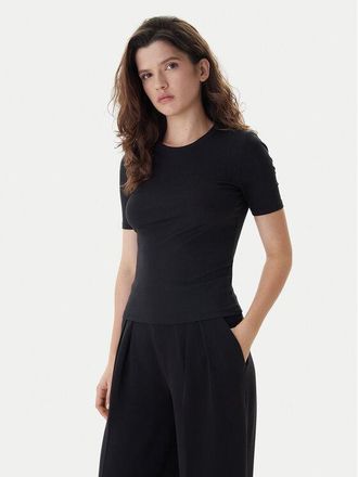 Calvin Klein T-Shirt LV044D246G Schwarz Slim Fit