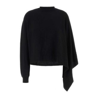 Jil Sander Femme, Pulls, Noir, Taille: 36 FR Pull en laine