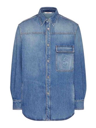 Valentino Garavani Chemise - Bleu