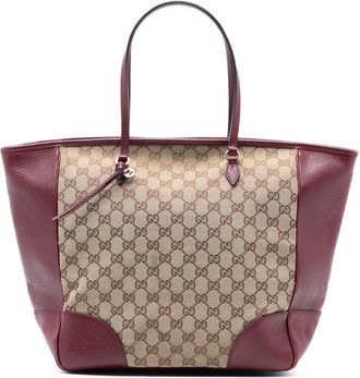 Gucci Shopper - GG Canvas Bree Tote - Gr. unisize - in Braun - f&uuml;r Damen