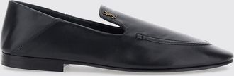 Saint Laurent Alain Loafer aus glattem Kalbsleder mit YSL-Monogramm