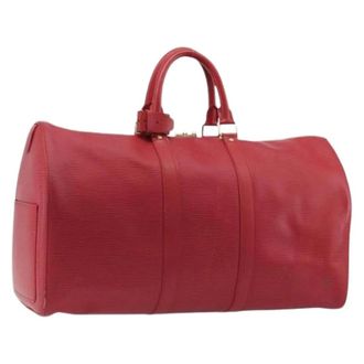 Louis Vuitton Pre-owned Keepall 45 Boston Bag - Femme - Pre-owned - Rouge - Taille: ONE Size