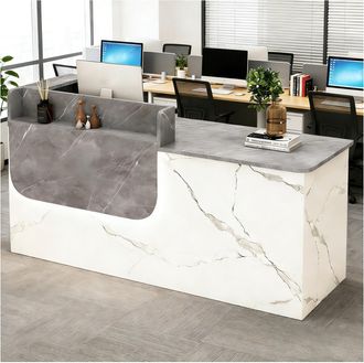 Generic LED-Lichtleiste f&uuml;r die Schublade der Rezeptionstheke Rezeptionstresen mit Theke Rezeptionstisch mit Stauraum Kassentresen f&uuml;r B&uuml;ro Einzelhandel Lobby