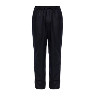 Sease Sease - Pantalon en laine Mindset avec ceinture - Homme - Pantalons - Bleu - Taille: M