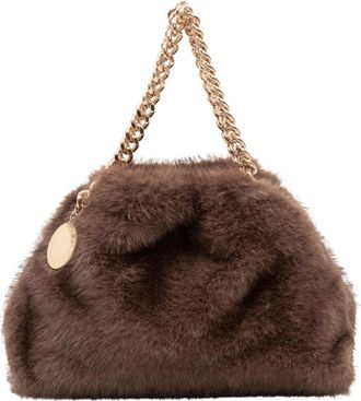 Stella McCartney Falabella Mini Drawstring Bag - - Bags - Damen - Braun - ONE SIZE