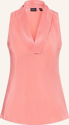 HUGO BOSS Blusentop Bolaru Aus Seide rosa