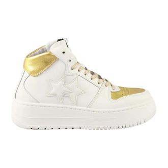 2Star Leder Sneakers - - Shoes - Damen - Wei&szlig; - 37 EU