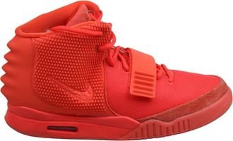 Yeezy by Kanye West Homme, Chaussures, Rouge, Taille: 45 1/2 EU Air Yeezy 2 Red October 2014 (Vault)