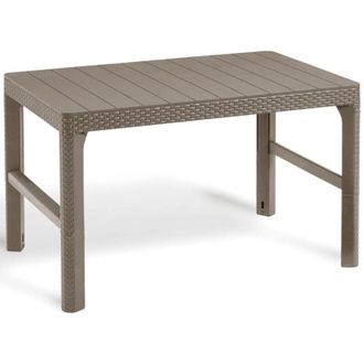 Keter Allibert - Gartentisch Lyon Cappuccino-Braun Keter