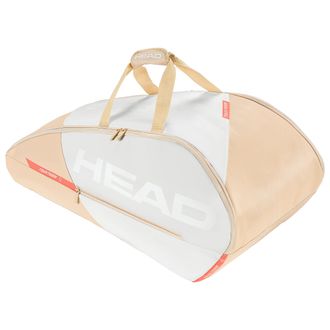 Head Tour Racquet Bag Tennistasche, Kamille/wei&szlig;, L