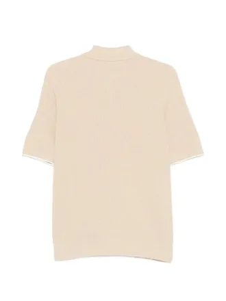 PESERICO Mens Knitted Polo Shirt Ss26 M