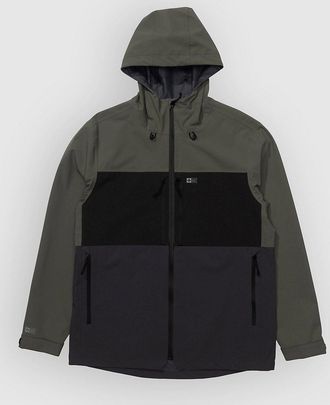 Salty Crew Long Range Jacke iron