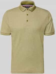 Daniel Hechter Slim Fit Poloshirt mit Label-Detail