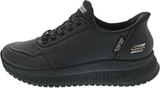 Skechers Chaussons Bobs Squad à 4 touches, noirs, -, 42 EU
