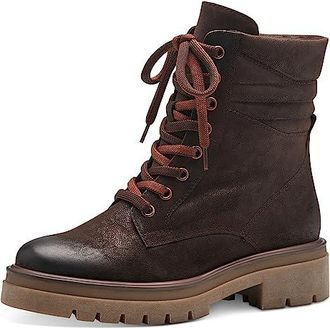 Marco Tozzi Femme 2-25292-41 362 Botte en Dentelle, Cafe Nubuck, 38 EU