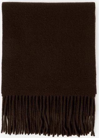 Our Legacy Unser Legacy-Wollschal mit Fransen in Schwarz