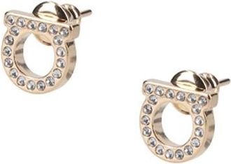 Ferragamo Gancini Crystals Earrings