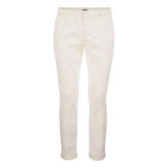 Dondup Gaubert Slim-Fit Chinos - - Trousers - Herren - Wei&szlig; - W33