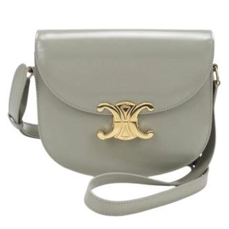 Celine Sac bandouli&egrave;re vintage Pre-owned - Femme - Pre-owned - Gris - Taille: ONE Size