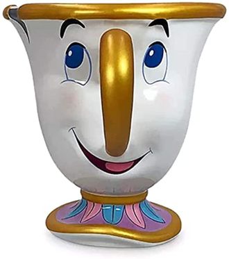 Disney Parks Keramiktasse Tassilo (Chip) aus die Schöne und das Biest
