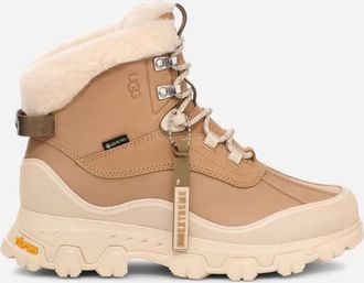UGG Adirondack Meridian Boot für Damen in Beige, Größe Leder/Nubukleder