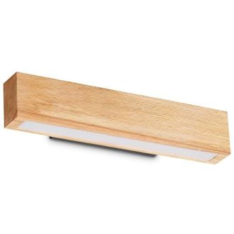Ideal Lux Craft ap D40, Applique in Holz Ideal Lux