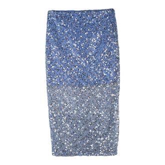 Marella Femme, Jupes, Bleu, Taille: 38 FR Prater2 Pencil Skirt