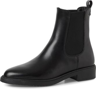 Tamaris Damen Stiefel Leder schwarz 40