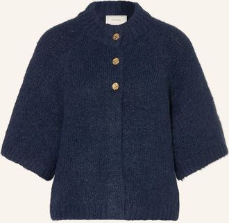 Neo Noir Neo Noir Strickjacke Benuta Mit 3/4-Arm blau