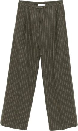 Christian Wijnants Femme, Pantalons, Vert, Taille: 36 FR Wide Pantalons
