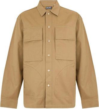 Diesel Homme, Chemises, Beige, Taille: 2XL Blouses & Chemises