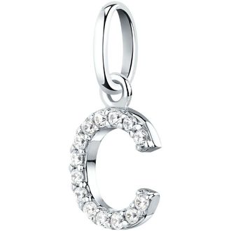 Cleor Pendentif en argent 925/1000 et zircon