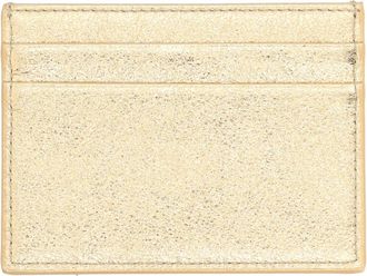 Dolce & Gabbana Leather Card Case - Gold