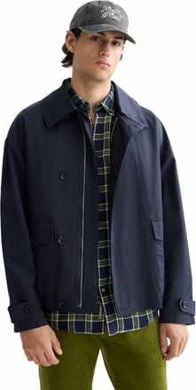 Scotch & Soda Kurzer Trenchcoat f&uuml;r Herren, Sky Captain 401, M
