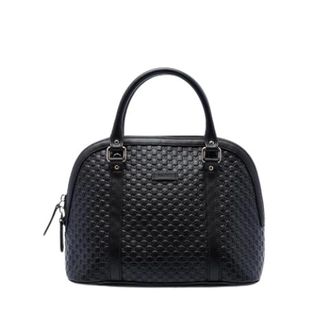 Gucci Sac bandouli&egrave;re d&ocirc;me Pre-owned - Femme - Pre-owned - Noir - Taille: ONE Size