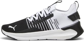 Puma Puma Unisex Softride Symmetry Fuzion Road Running Shoe, Puma Schwarz, k&uuml;hles Dunkelgrau, Puma Wei&szlig;, 46 EU