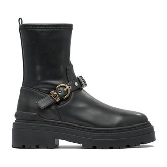 Pinko Schwarze Damen Stiefeletten - - Shoes - Damen - Schwarzk - 37 EU