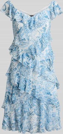 Lauren Ralph Lauren Cocktailkleid mit Volants