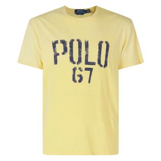 Polo Ralph Lauren Homme, Tops, Jaune, Taille: L T-Chemises