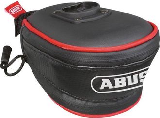 ABUS Satteltasche Top Zone ST 5125 KF Tecbag, schwarz/rot, 15 x 9 x 7 cm, 51593-4