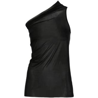 Rick Owens Athena T-Shirt - - Tops - Damen - Schwarzk - S