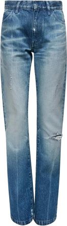 Maison Margiela Femme, Jeans, Bleu, Taille: W26 Pantalone 5 Tasche