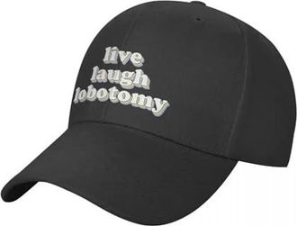 Generic Chapeau dHomme, Rire en Direct lobotomie Casquette de Baseball Streetwear Chapeau de Golf Chapeau de Golf en Toile pour Homme Cadeau f&eacute;minin