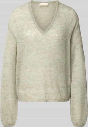 Freequent Relaxed Fit Pullover mit Alpaka-Anteil Modell Dido