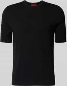 HUGO BOSS Slim Fit T-Shirt aus Strick