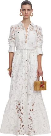 Self Portrait Femme, Robes, Blanc, Taille: 36 FR Self Portrait Robes White