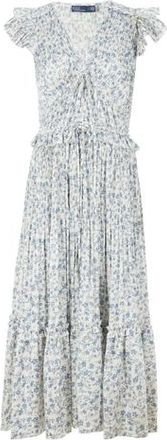 Polo Ralph Lauren Robe pliss&eacute;e &agrave; imprim&eacute;s