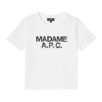 A.P.C. A.p.c., Femme, Tops, Blanc, Taille: 38 FR T-shirt