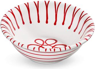 Gmundner Keramik Rotgeflammt Salatsch&uuml;ssel F&uuml;llmenge : 0.5 Liter Rotgeflammt Geschirr, handgemacht in &Ouml;sterreich